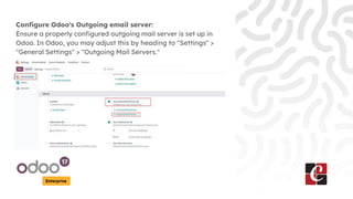 How to Send Emails From Odoo 17 Using Code | PPTX