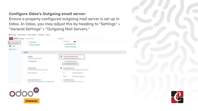 How to Send Emails From Odoo 17 Using Code | PPTX | Email | Internet