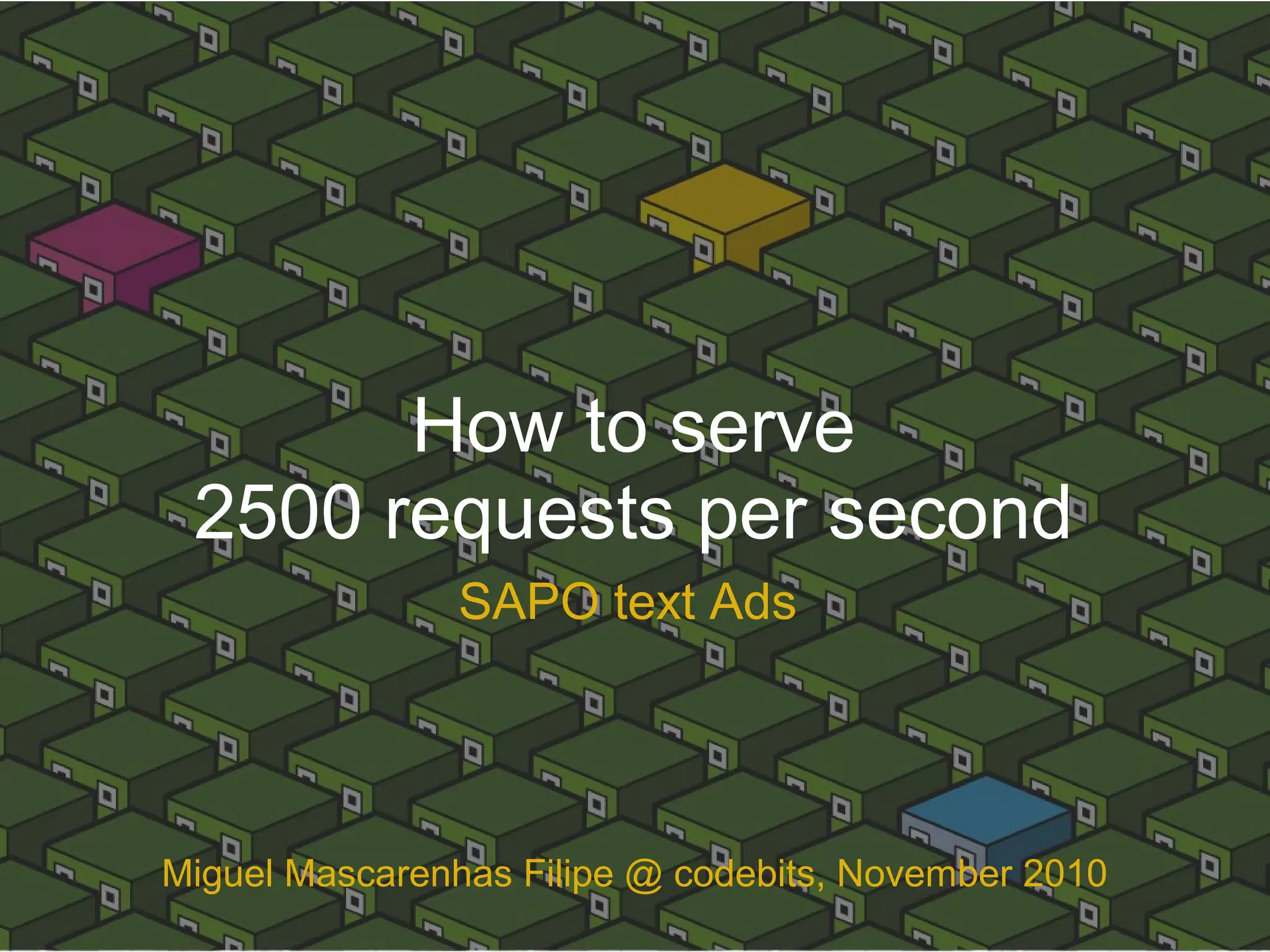 How to serve 2500 Ad requests per second | ODP