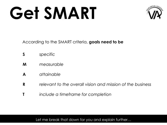 How to Set Achievable Goals Using the SMART Goal System | PPTX ...