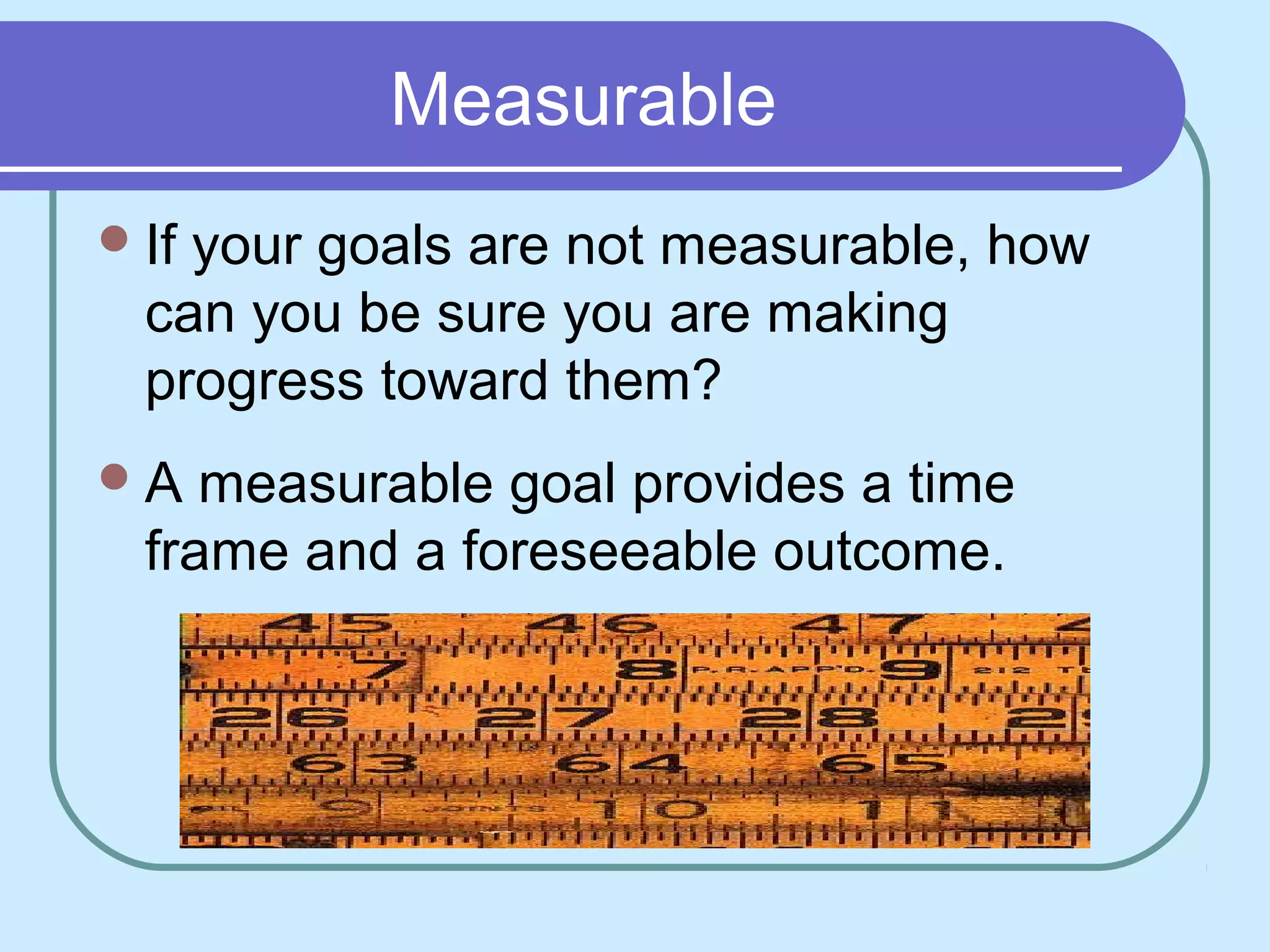 How to set and achieve goals | PPT