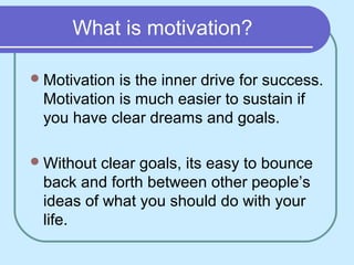 How to set and achieve goals | PPT