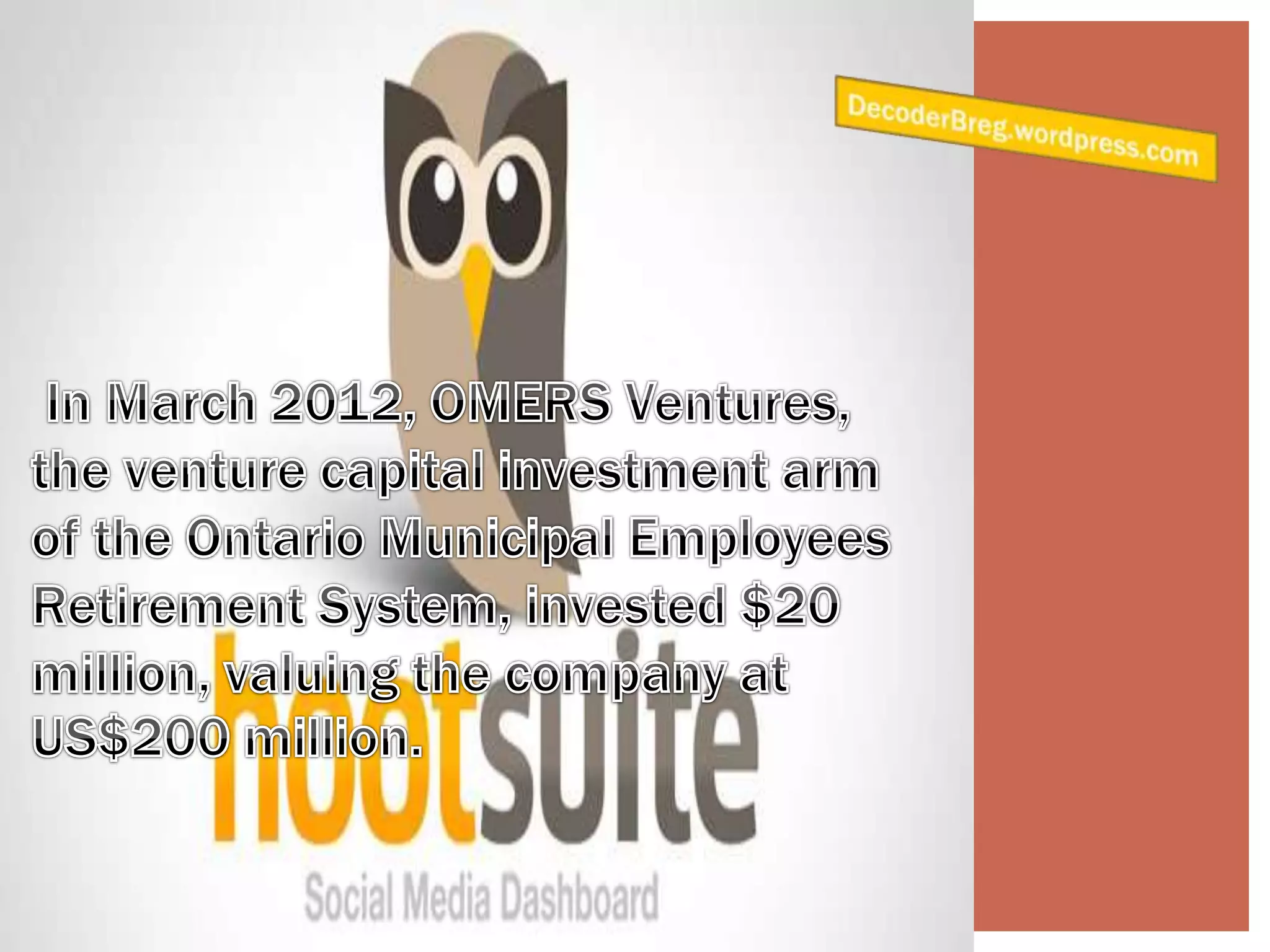 How to set a schedule using hootsuite | PPT