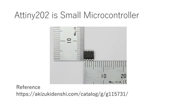 How To Be Friend With Attiny202 Which Is Small Microcontroller Ppt 