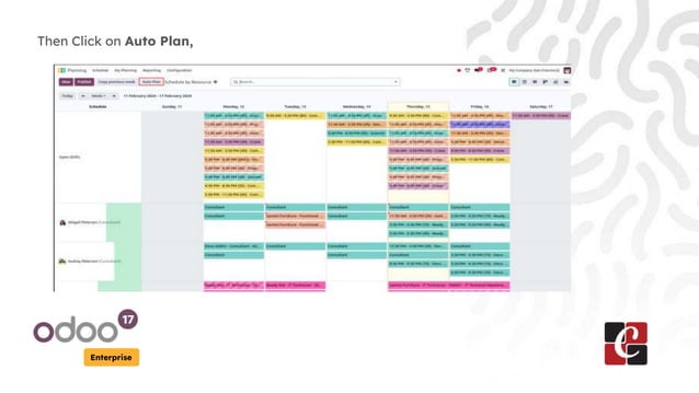 How to Set Auto Plan in Odoo 17 ERP Module | PPTX | Technology & Computing