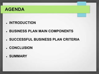 How to set business plan | PPTX