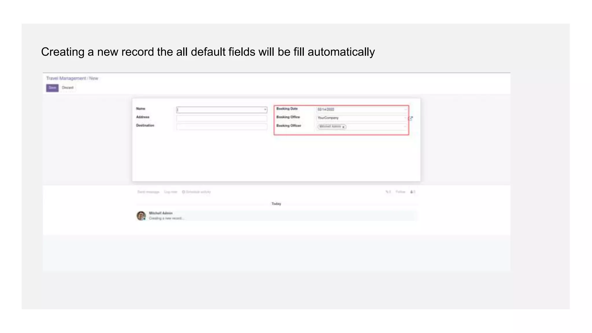 Set Default Values to Fields in Odoo 15 | PPTX