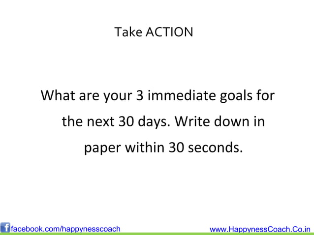How to set Goals-7 Step Formula | PPT