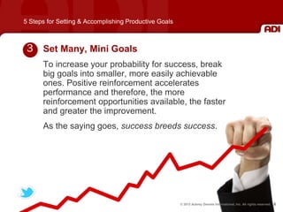 5 Fool-Proof Ways to Set and Accomplish Productive Goals | PDF