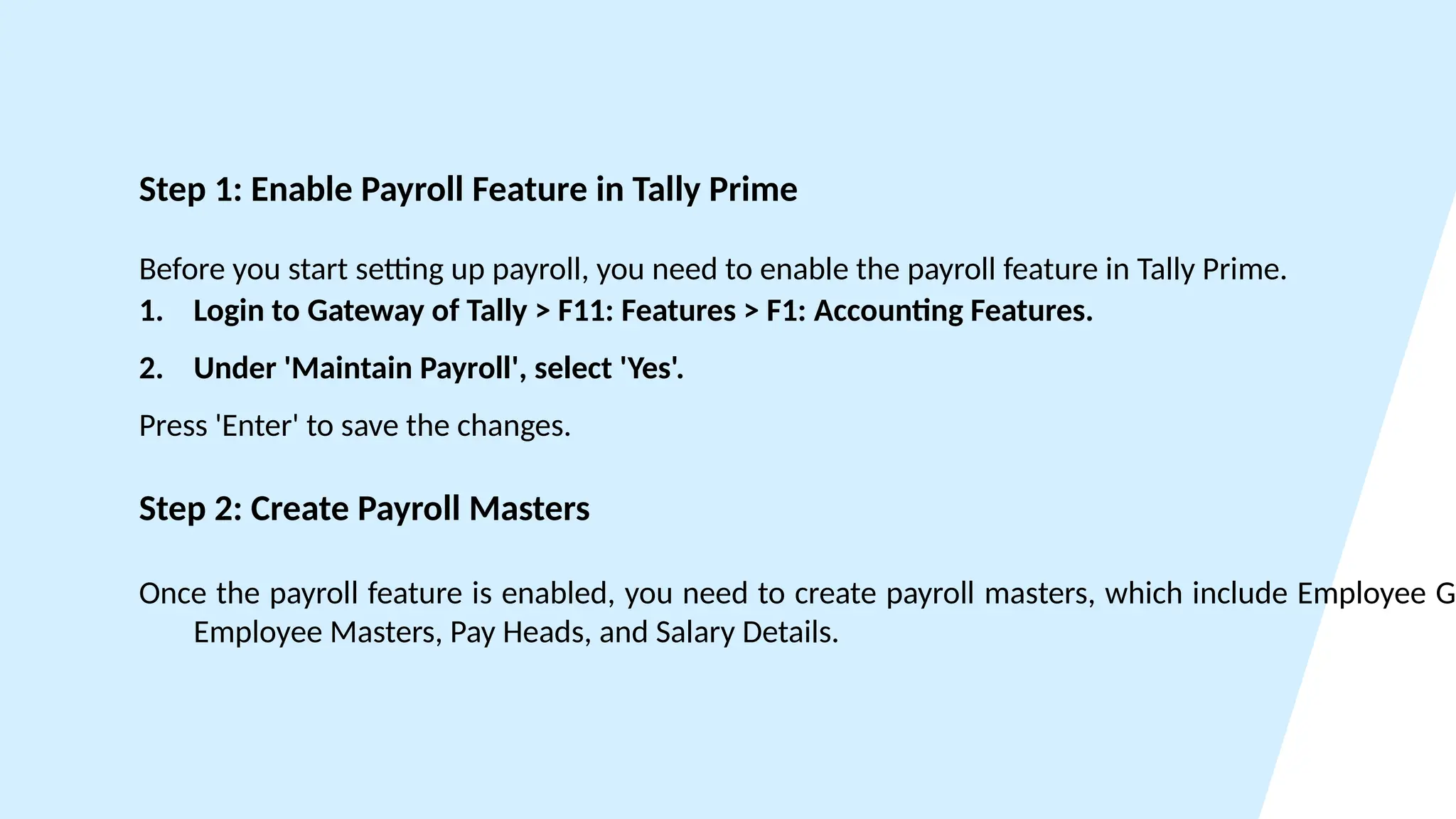 How to set Payroll in Tally Prime.pptx11 | PPTX