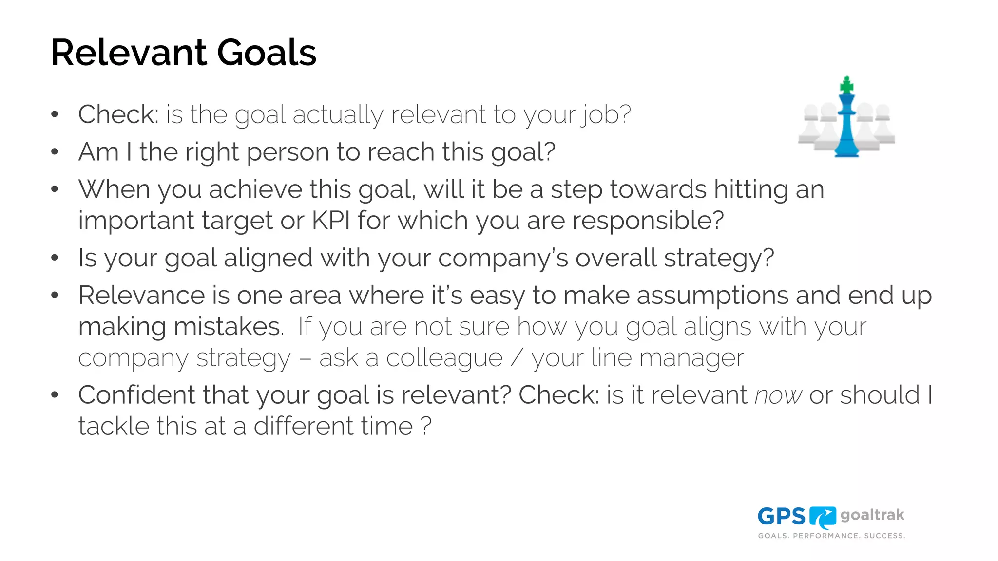 How to Set Powerful Goals | PPT