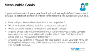 How to Set Powerful Goals | PPT