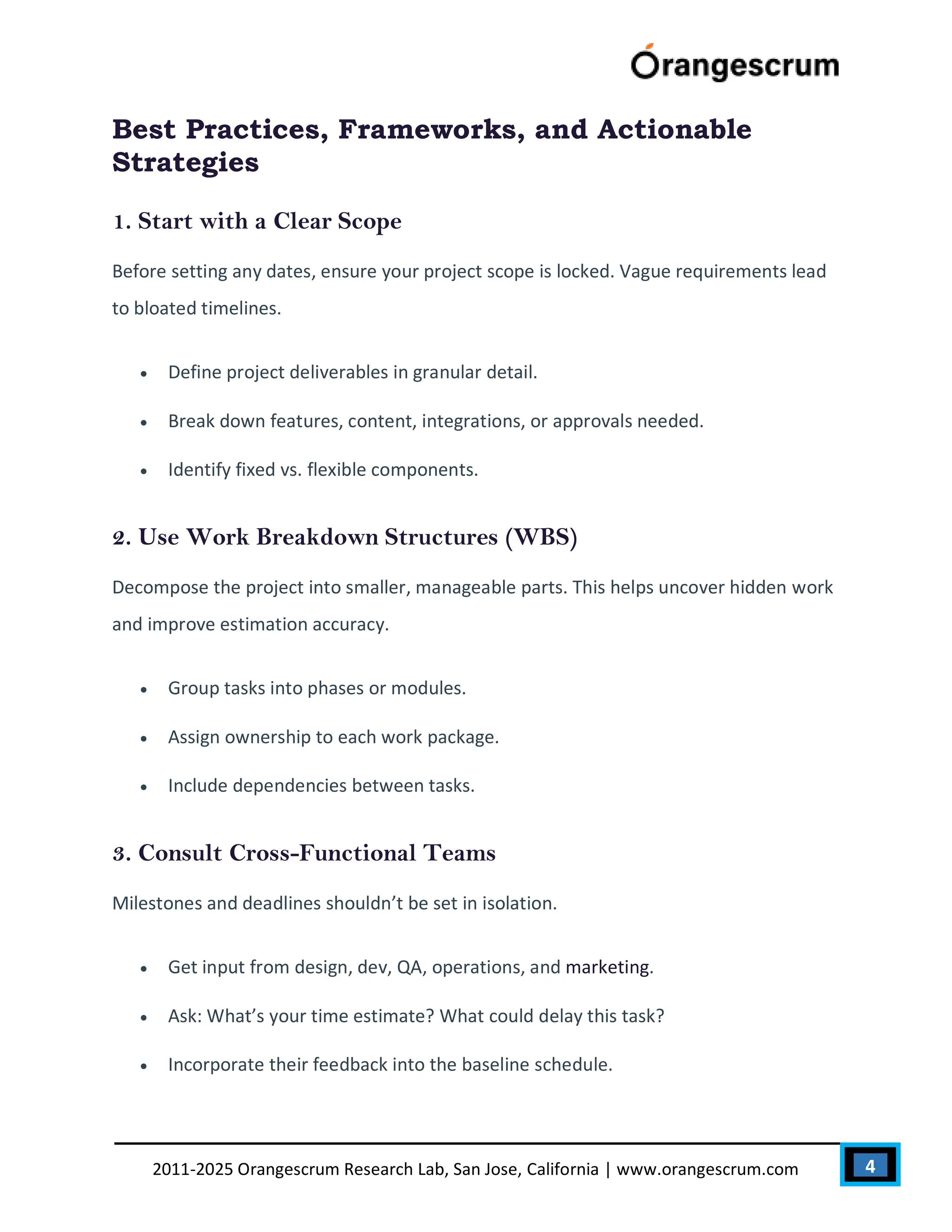 How to Set Realistic Project Milestones and Deadlines | PDF