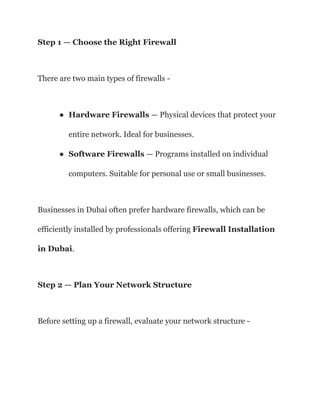 How to Set Up a Firewall_ A Step-by-Step Guide.pdf