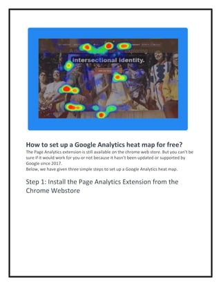 How to set up a Google Analytics heat map.pdf