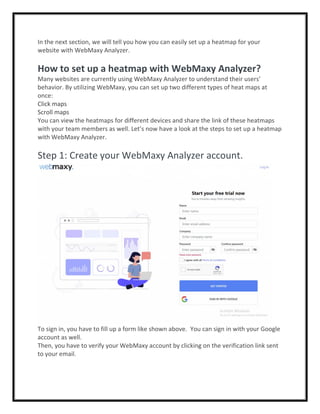 How to set up a Google Analytics heat map.pdf