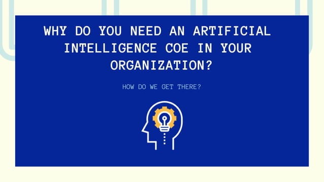 How to set up an ai center of excellence | PDF | Artificial ...