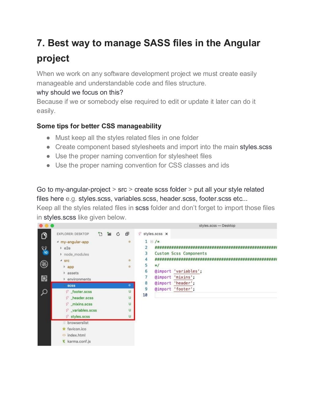 How To Setup Angular 6 Project Using Bootstrap 4 Sass Font Awesome5