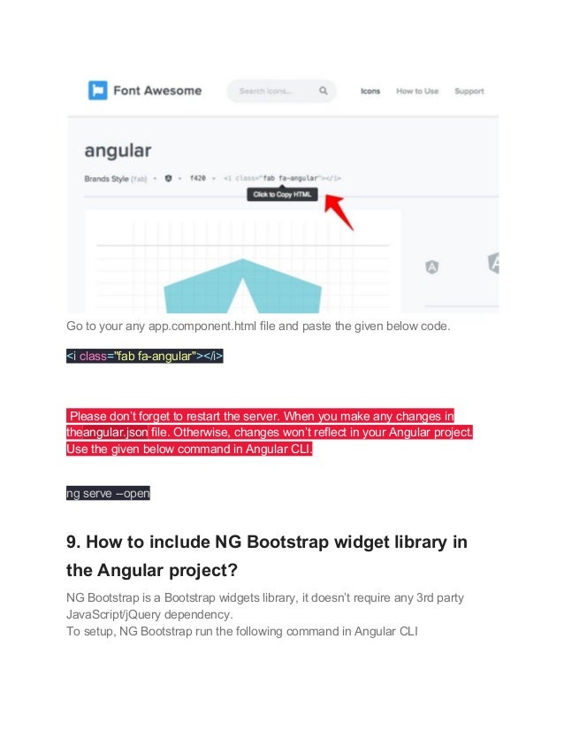 How To Setup Angular 6 Project Using Bootstrap 4 Sass Font Awesome5 And Ng Bootstrap 6188