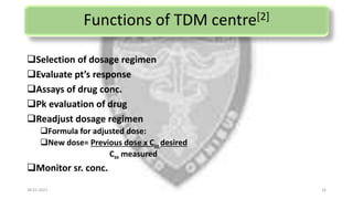 How to set up a TDM unit dr. Shakeeb Dhorajiwala | PPTX
