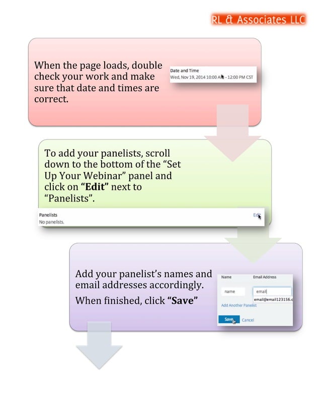 How to Set Up a Webinar Flow Chart | PDF