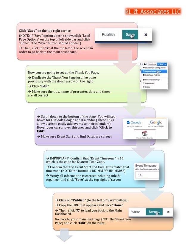 How to Set Up a Webinar Flow Chart | PDF