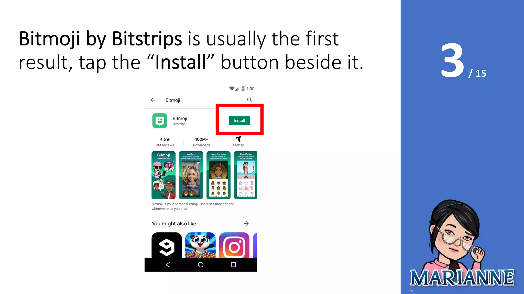 How to Setup Bitmoji | PPT