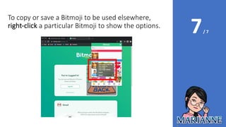 How to Setup Bitmoji | PPT