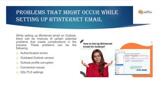 How to Set Up Btinternet Email On Outlook? | PDF