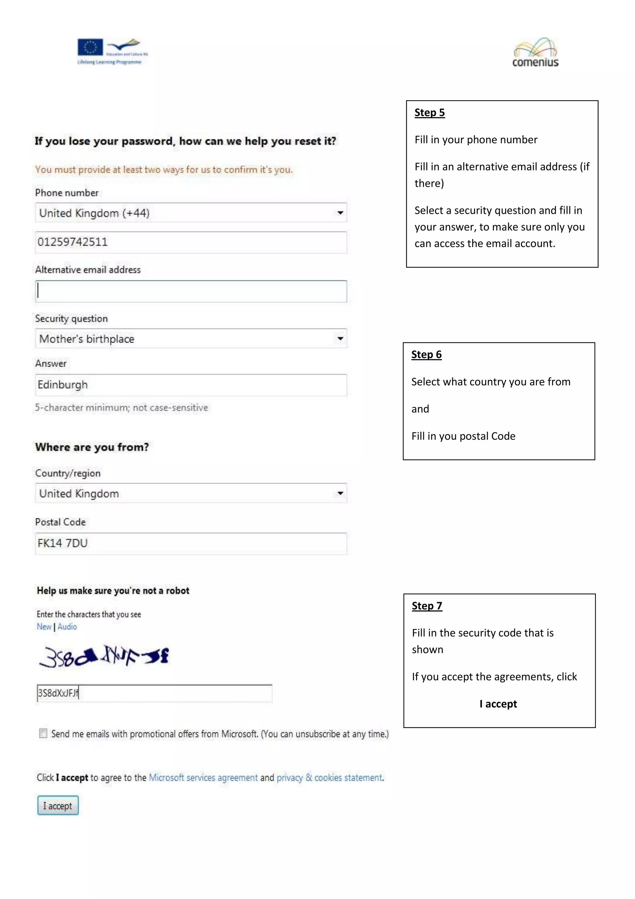 How to set up email account | DOCX