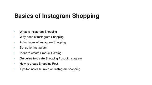 How to set up instagram shopping – marketing tips 2022 | PPTX