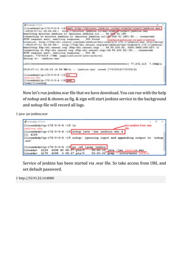 How to setup jenkins | PDF