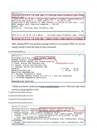 How to setup jenkins | PDF