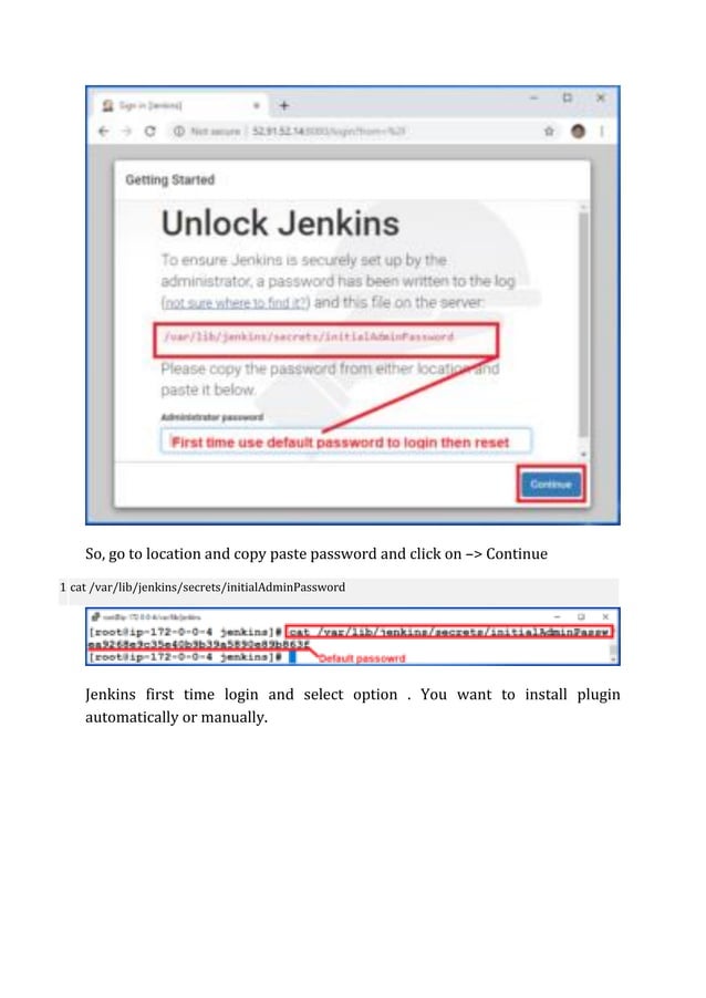 How to setup jenkins | PDF