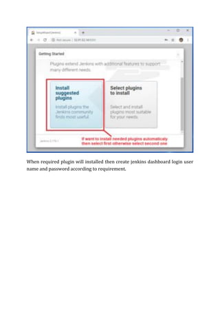 How to setup jenkins | PDF