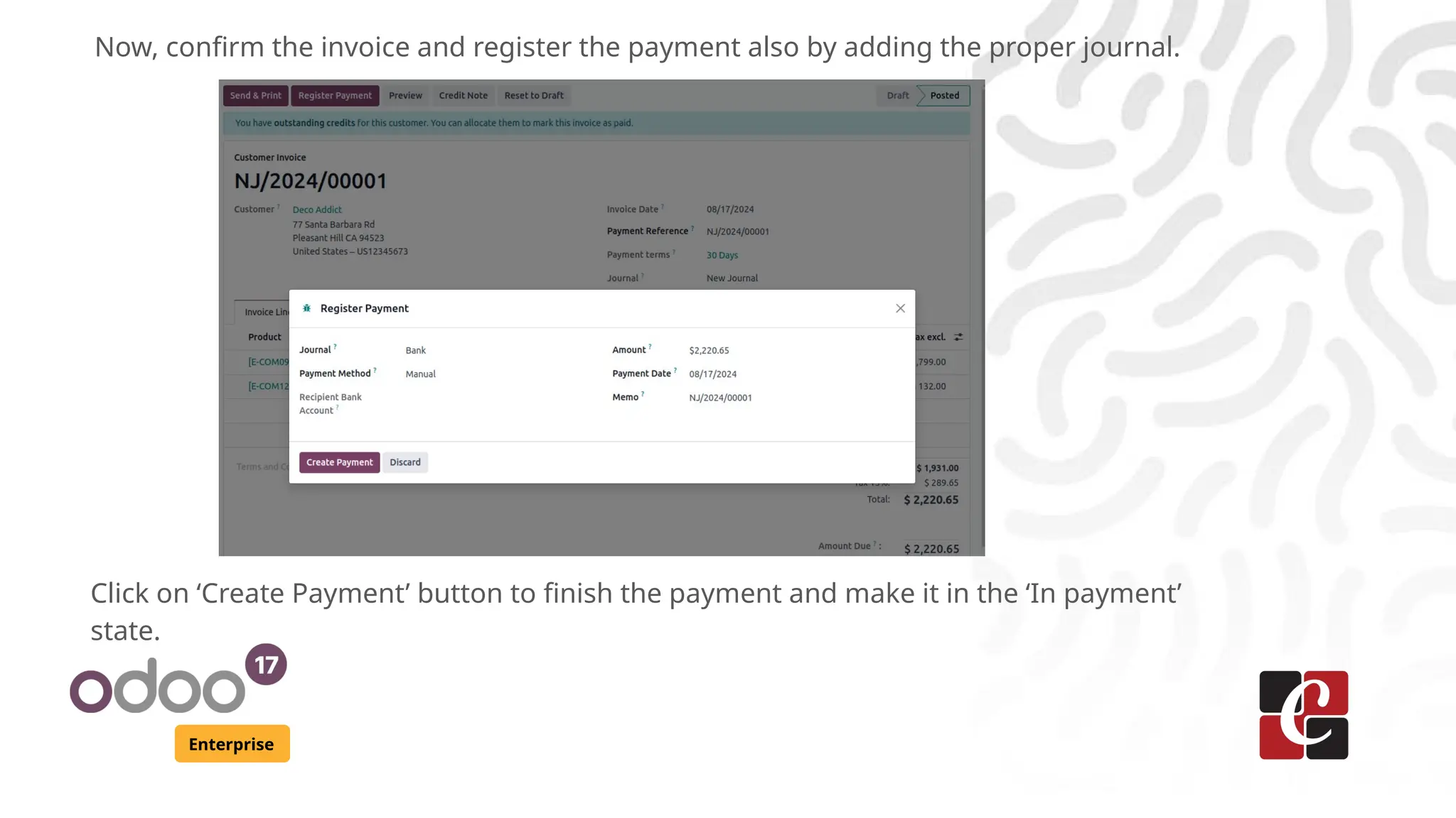 How to setup journals in Odoo 17 Accounting | PPTX