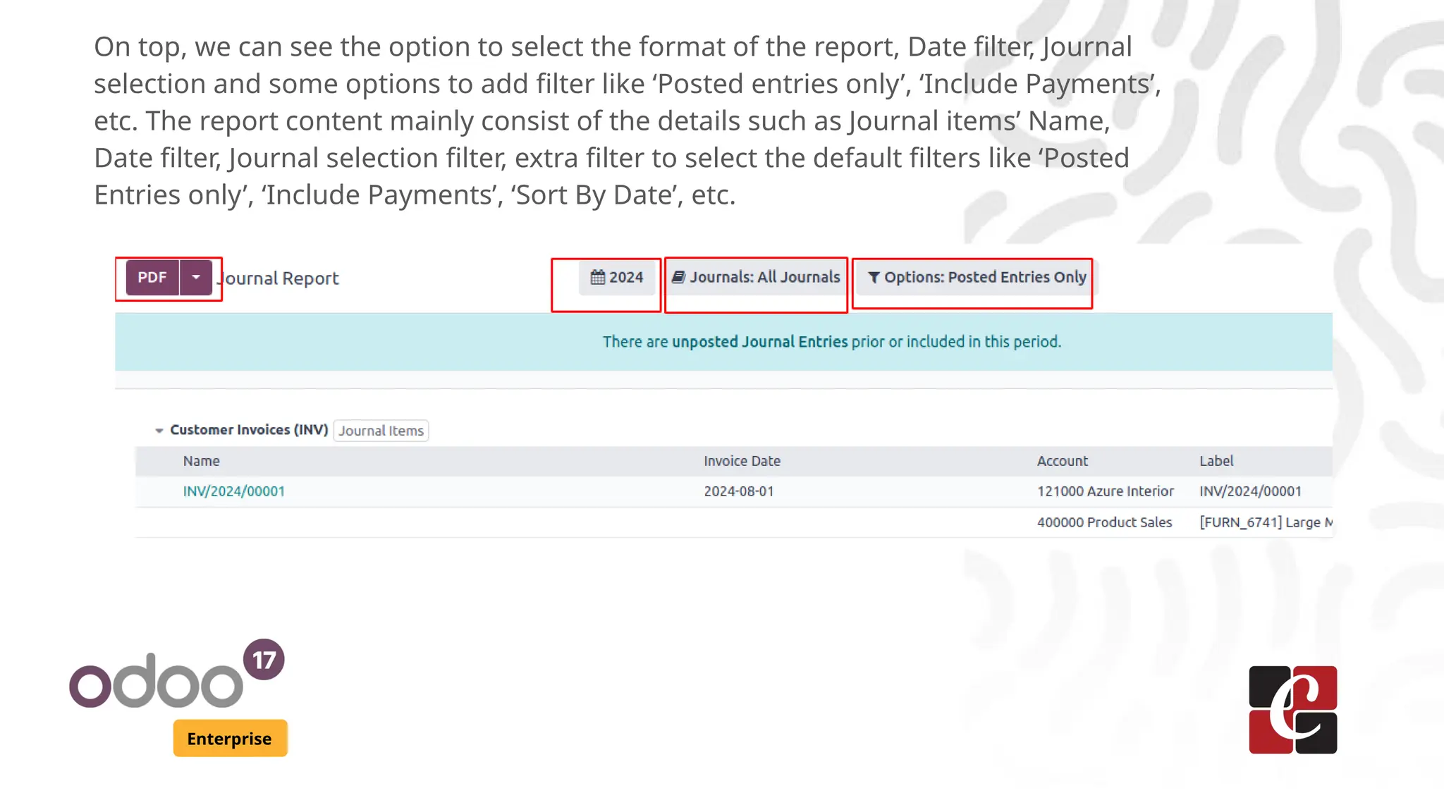 How to setup journals in Odoo 17 Accounting | PPTX
