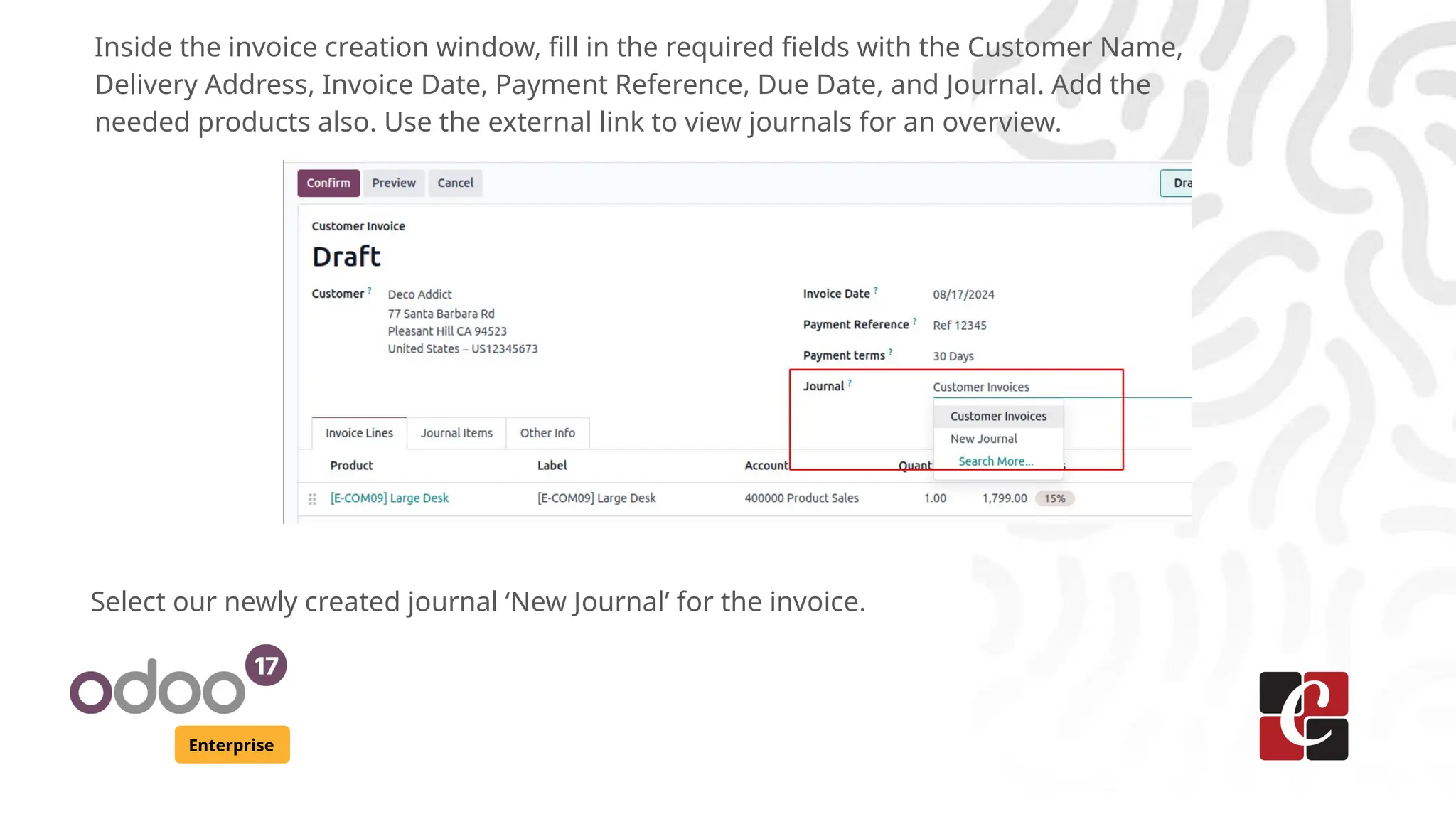 How to setup journals in Odoo 17 Accounting | PPTX