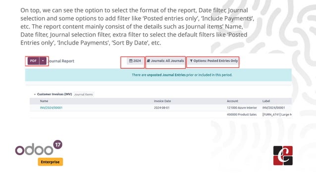 How to setup journals in Odoo 17 Accounting | PPTX