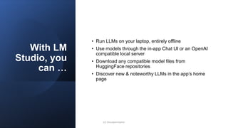 How to Setup Language Model Locally without Code — LM Studio.pptx ...
