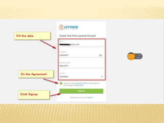 How to setup loyverse sttp 2020 | PPTX