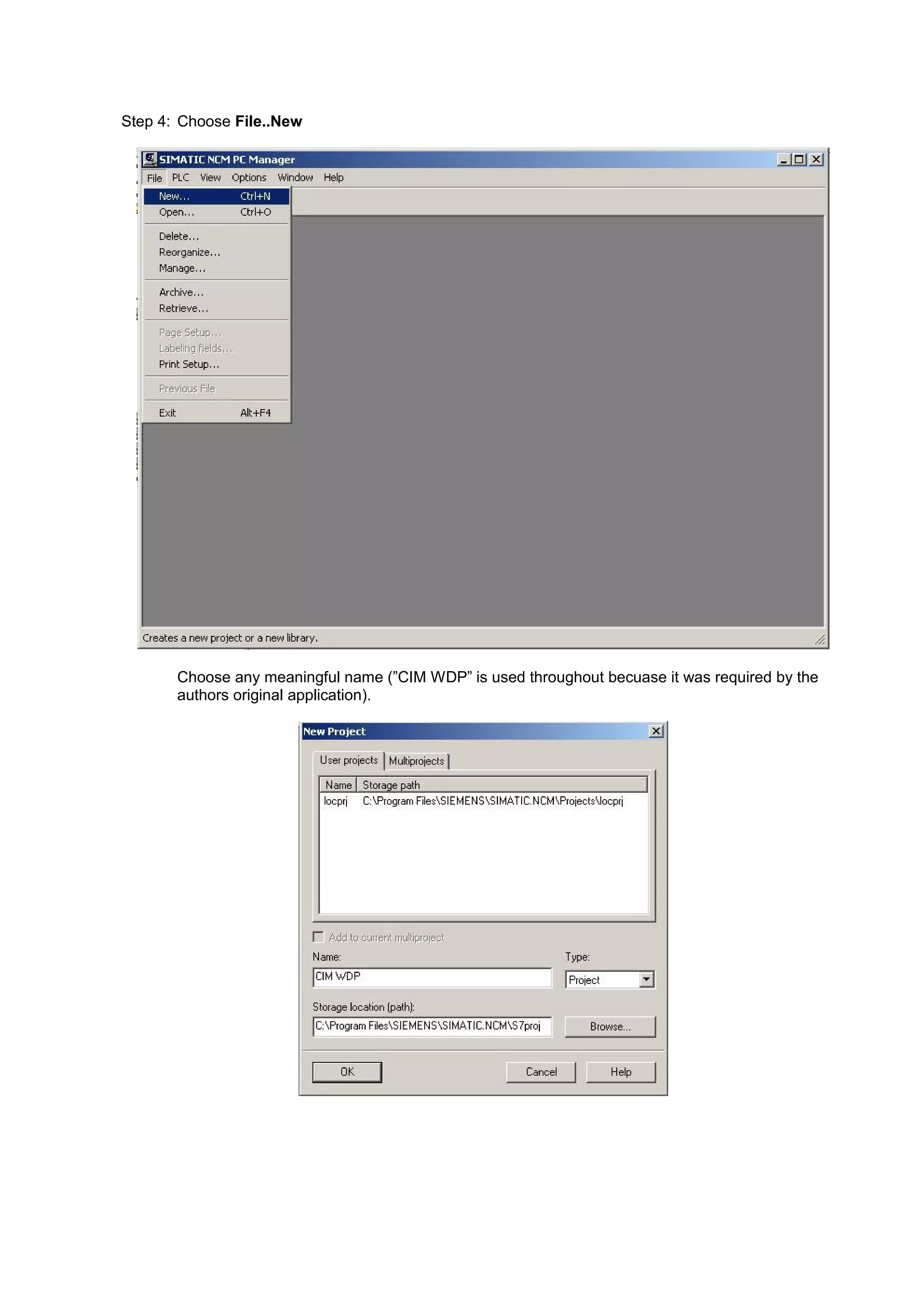 How to set up opc with simatic net | DOC