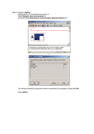 How to set up opc with simatic net | DOC
