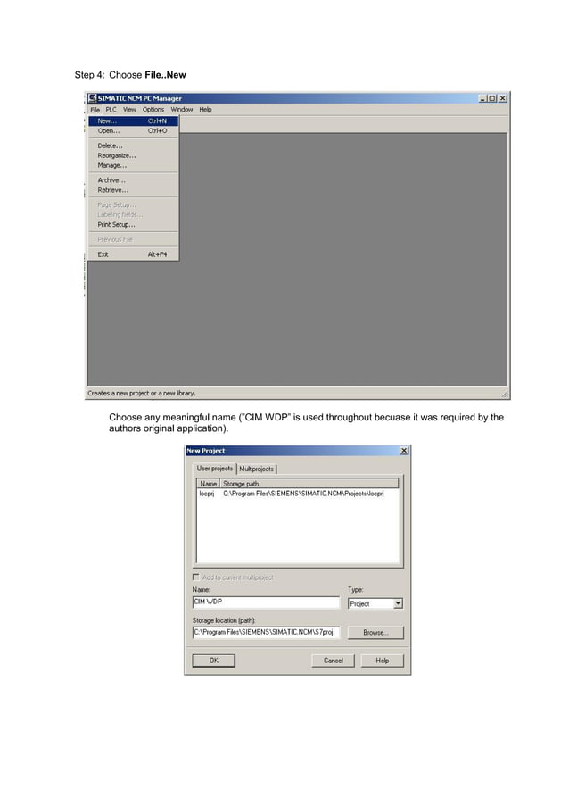 How to set up opc with simatic net | DOC | Operating Systems | Computer Software and Applications