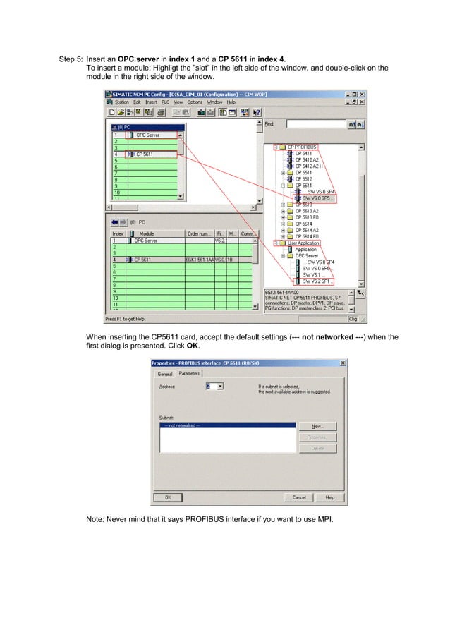 How to set up opc with simatic net | DOC | Operating Systems | Computer Software and Applications