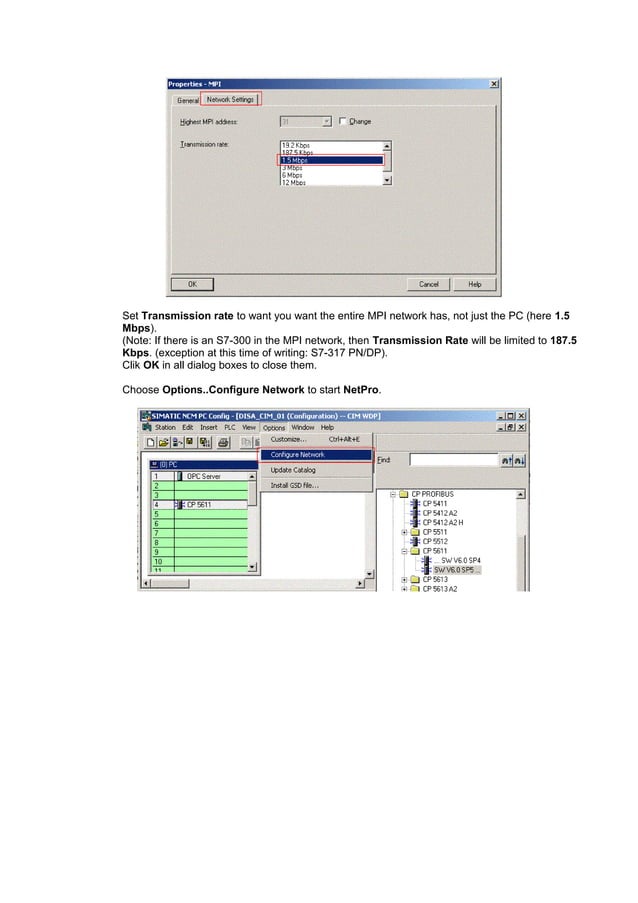 How to set up opc with simatic net | DOC | Operating Systems | Computer Software and Applications
