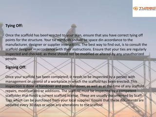 Top Experts Suggest on How to Set up Scaffolding - Turbo Scaffolding | PPT