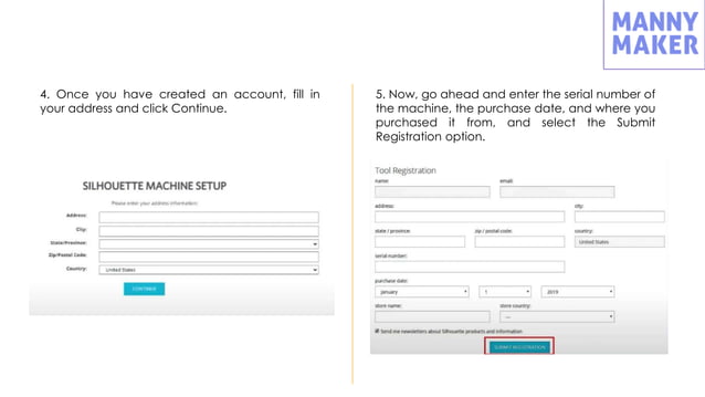 How to Setup Silhouette Cameo 4 || Manny Maker | PPT