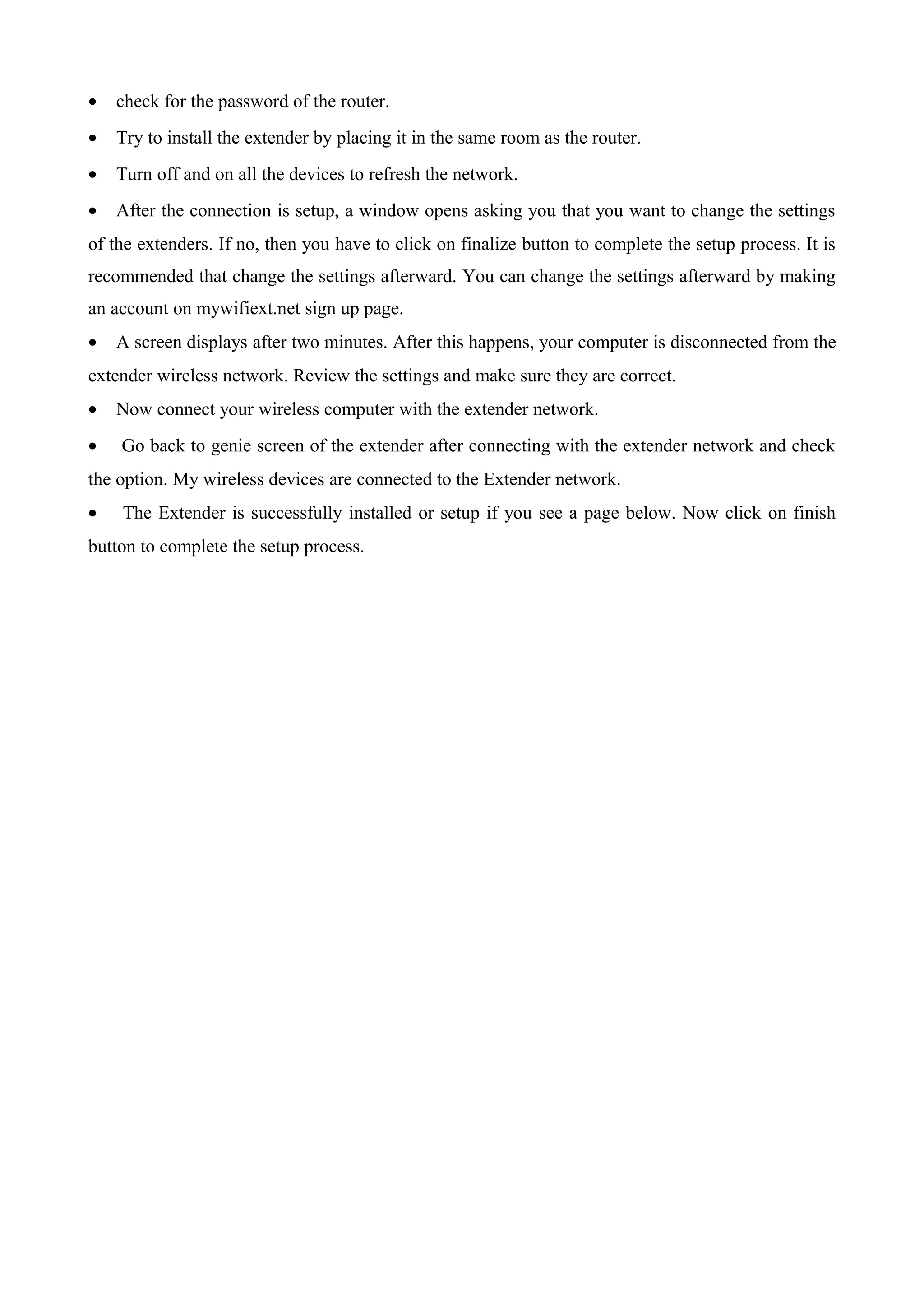 How to setup the extender | ODT | Computer Networking | Computing