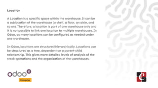 How to Setup Warehouse & Location in Odoo 17 Inventory | PPT